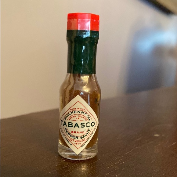 Tabasco | Toys | Vintage Miniature Glass Bottle Of Tabasco Sauce Full ...